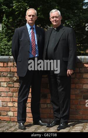 Canon Jeremy Pemberton (right) and husband Laurence Cunnington at the ...