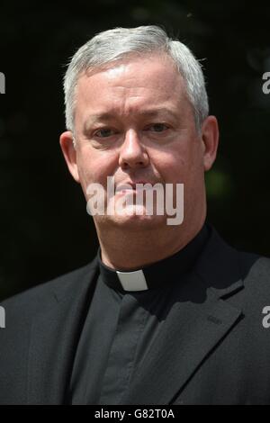 Canon Jeremy Pemberton outside the Nottingham Justice Centre, where he ...
