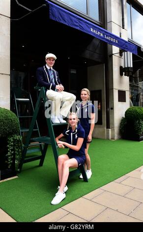Ralph Lauren Wimbledon Window Displays - London Stock Photo - Alamy