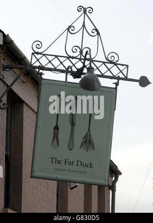 The Fat Duck Restaurant, winner of the best restaurant in the world, at ...