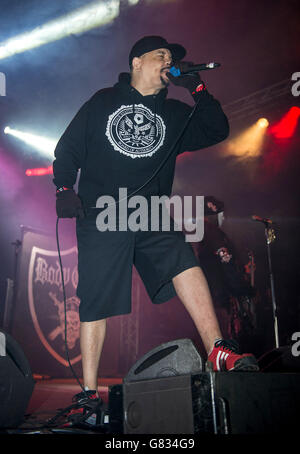 Ice T of Bodycount performs live on stage on day 3 of Download Festival ...