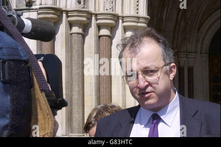 Birmingham LibDem councillor John Hemming talks with barrister and ...