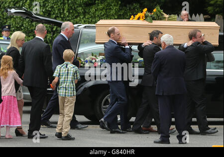 The funeral of Lorcan Miller takes place at Rathmichael Parish Church ...
