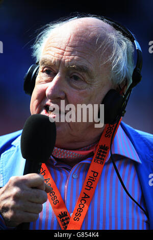 BBC Radio Test Match Special commentator Alison Mitchell during day ...