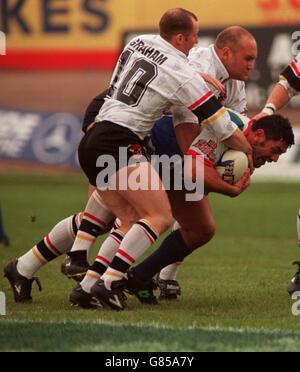 Rugby League. Tea Ropati, Auckland Warriors Stock Photo - Alamy