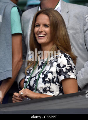 Kim Murray on day eleven of the Wimbledon Championships at the All ...