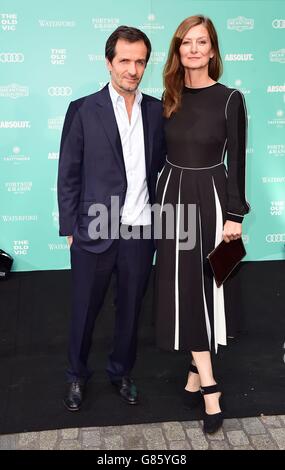 David Heyman and his wife Rose attending the premiere of new film ...