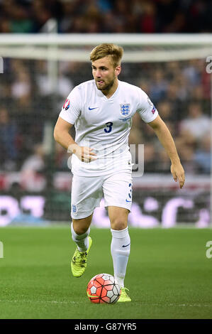 LUKE SHAW OF ENGLAND ENGLAND V SWITZERLAND WEMBLEY STADIUM LONDON ...
