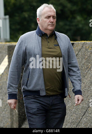 Matthew McQuade father of Erin McQuade arrives at Glasgow Sheriff Court ...