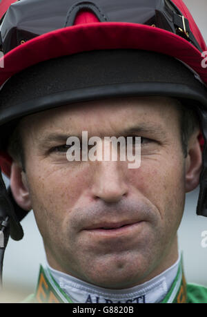 Jockey Pat Dobbs during day one of the Qatar Goodwood Festival at ...