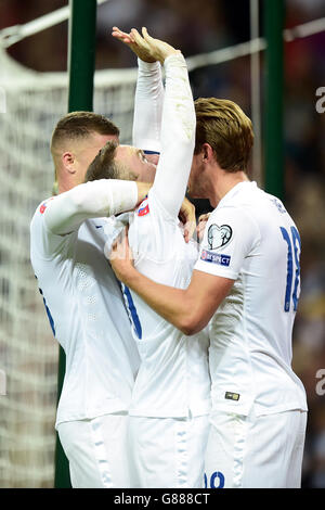 from left: Goal scorer Kane Elliot Mark Russell (Polo, 6) and Paul ...