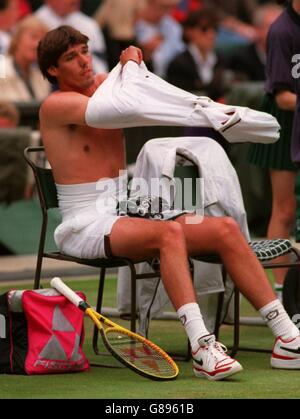 Wimbledon. Michael Stich Stock Photo - Alamy
