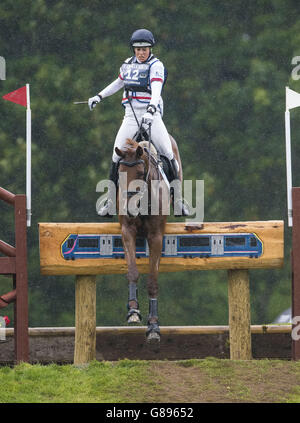 Great Britain's Sarah Bullimore on Lilly Corinne during day four of the ...