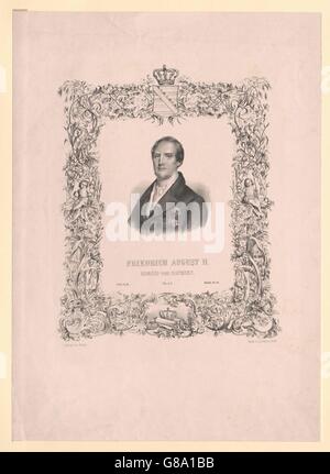 Friedrich August II., König von Sachsen Stock Photo - Alamy