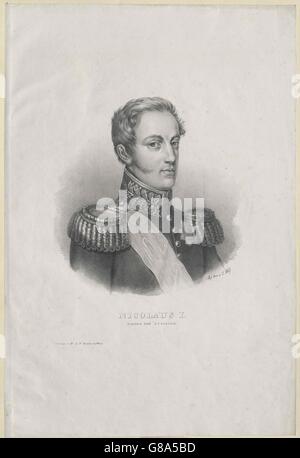 Nikolaus I., Kaiser von Russland Stock Photo - Alamy