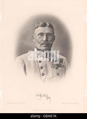 Auffenberg von Komarów, Moritz Freiherr Stock Photo - Alamy