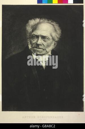 Portrait of Arthur Schopenhauer (1788-1860) German philosopher best ...