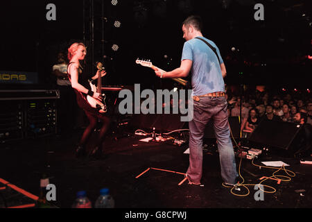 Future of the Left (Julia Ruzicka) - April 2016 - The Cluny Stock Photo ...