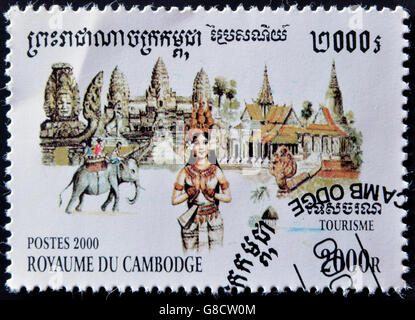Old Cambodian Postage stamp Stock Photo: 73438965 - Alamy