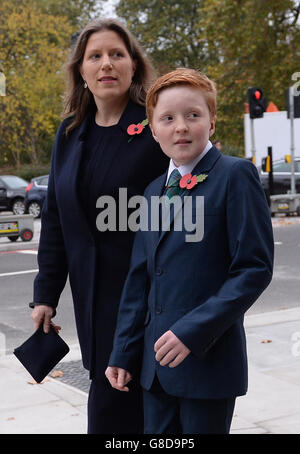 Charles Kennedy's former wife Sarah Gurling arrives at St John the ...