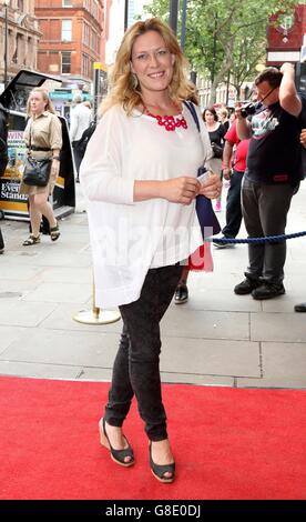 London, UK. Anna Crilly at The Truth - press night at Wyndhams Theatre ...
