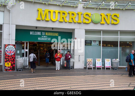 Morrisons supermarket store in Wimbledon, London, UK Stock Photo - Alamy