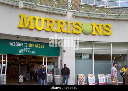 Morrisons supermarket store in Wimbledon, London, UK Stock Photo - Alamy