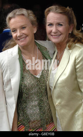 Hayley and Juliet Mills attend the memorial service of their father ...