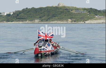 Naturally Best Arrives In To Falmouth Stock Photo - Alamy