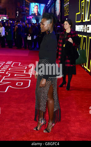Lupita Nyong'o 'Star Wars: The Force Awakens' World Premiere held at ...
