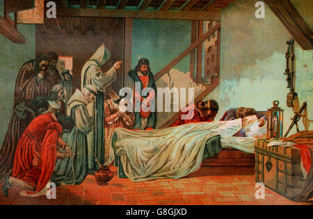 The Death of Christopher Columbus Stock Photo - Alamy