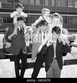 Music - Bachelors - Dec Cluskey and Family - London Stock Photo ...