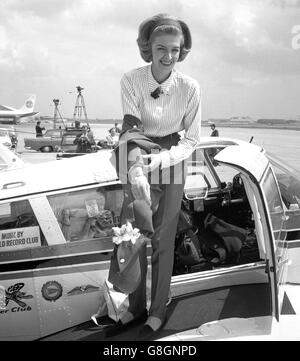 Solo Flight Attempt - Sheila Scott - Leavesden Airport Stock Photo - Alamy