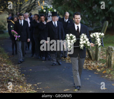 Pat Eddery Funeral Stock Photo - Alamy