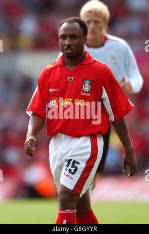 Soccer - Friendly - Wrexham v Liverpool - The Racecourse Ground Stock ...