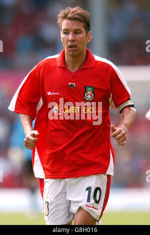 Soccer - Friendly - Wrexham v Liverpool - The Racecourse Ground Stock ...