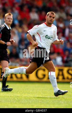 Soccer - Friendly - Wrexham v Liverpool - The Racecourse Ground Stock ...