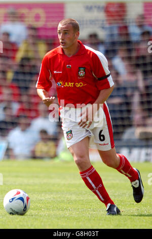Soccer - Friendly - Wrexham v Liverpool - The Racecourse Ground Stock ...