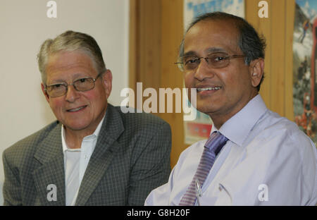 Freddie Mtile, who has no arms or legs, with Fiona Carnegie, a Senior ...