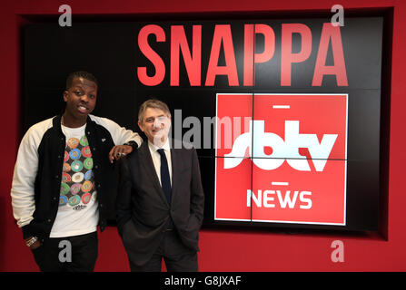 Colin Morrison (left), Chairman of the SBTV- PA Board, with Jamal ...