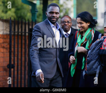 Abdul Rahman Haroun leaves Canterbury Crown Court in Kent where he is ...