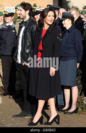 Dad's Army stars visit Chicksands military base Stock Photo - Alamy