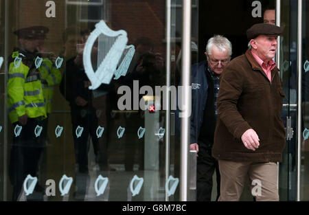 Alleged former IRA chief Thomas 'Slab' Murphy arrives at the Special ...