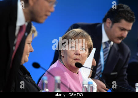 German Chancellor Angela Merkel attends a Christian Democratic Union ...