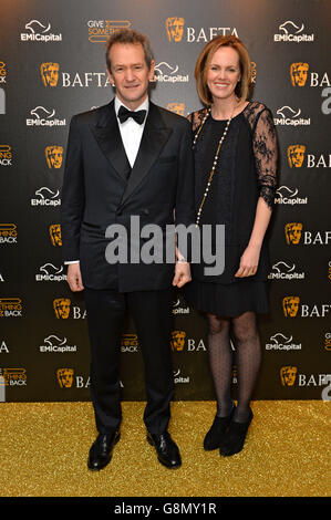 Alexander Armstrong and wife Hannah Snow attending the EE BAFTA Film ...