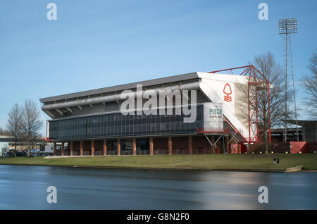 A general view of the City Ground, Nottingham. Picture date: Tuesday ...