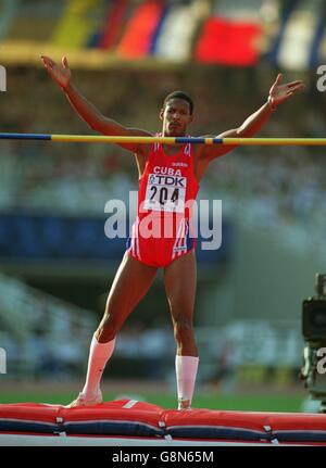 JAVIER SOTOMAYOR HIGH JUMP WORLD CHAMPS 1995 01 September 1995 Stock ...