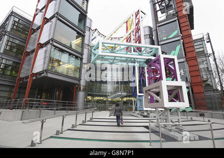 Channel 4 headquarters in Horseferry Road London England UK Stock Photo ...