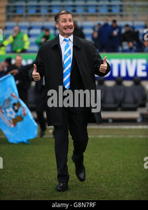 Former Coventry City player Andy Morrell at half time during the Sky ...