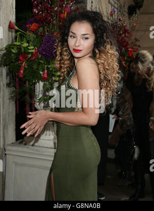 Ella Eyre attending the Julien Macdonald Catwalk Show, No1 Mayfair ...